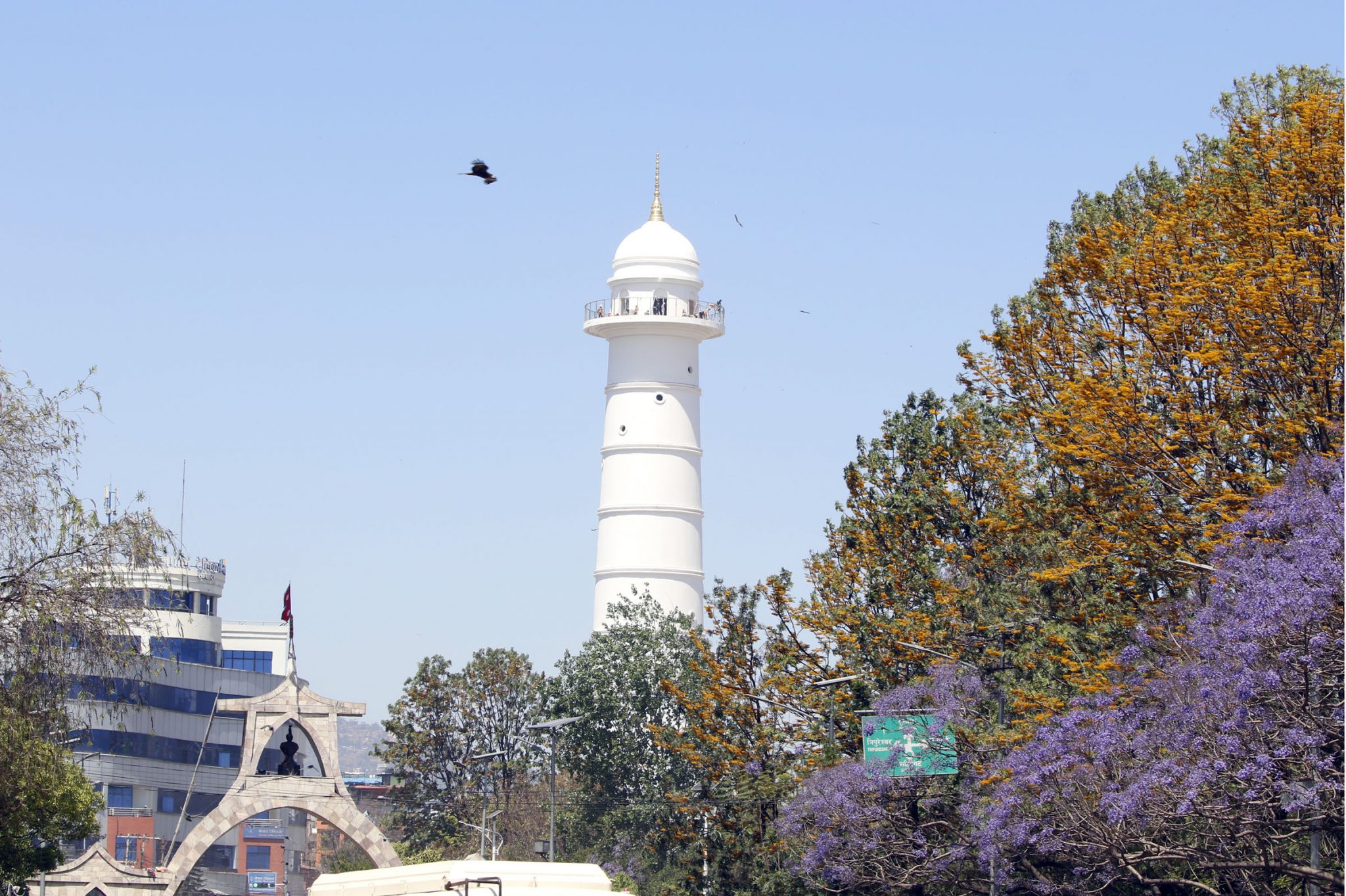Reconstructed Dharahara - DCnepal