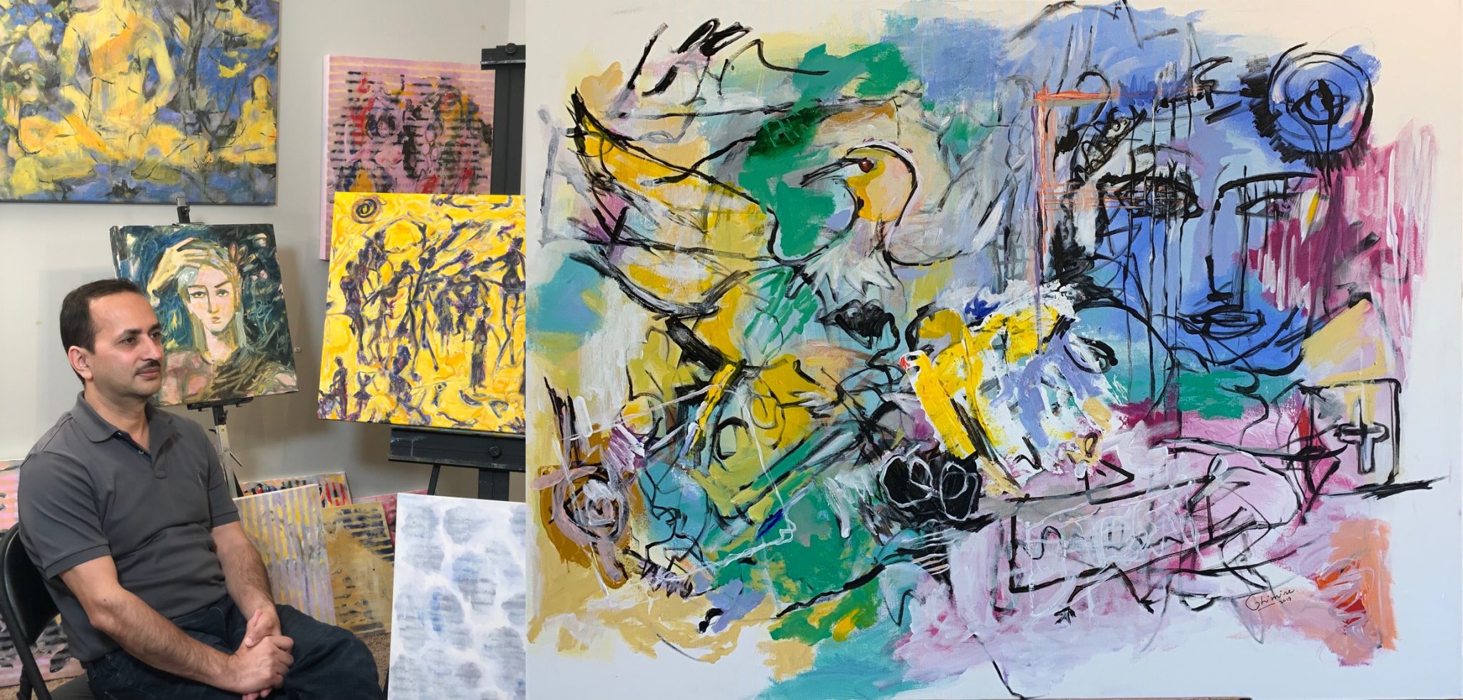 Subodh, an influential Nepali artist in the United States - DCnepal