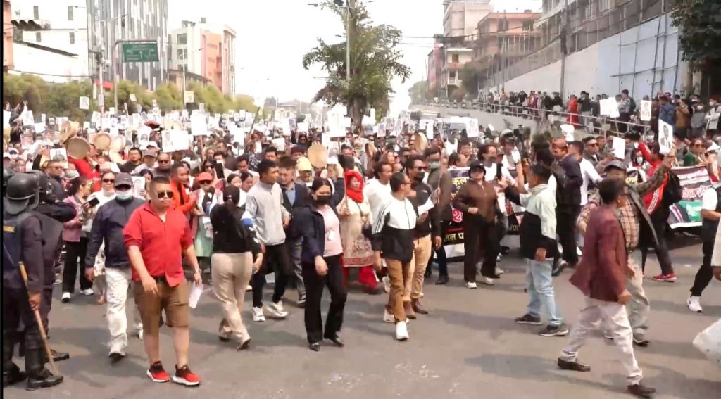 Protests Erupt in Kathmandu Demanding Reinstatement of Kulman Ghising ...